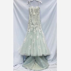 David Tutera | Dresses | David Tutera Wedding Gown Soft Baby Blue ...